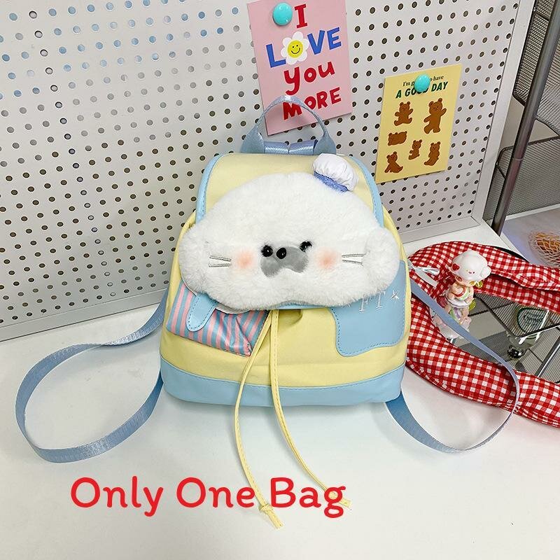 Рюкзак для девочек малый Fresh Style с несколькими карманами для хранения на каждый день стиль а