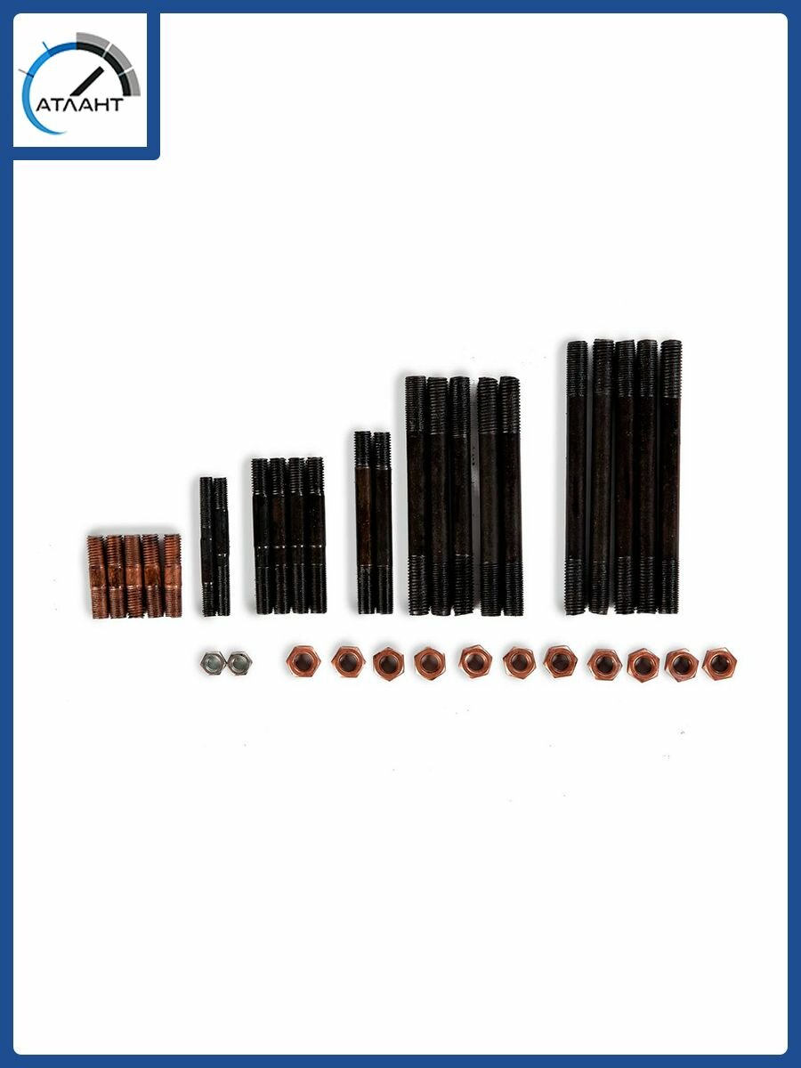 MetalPart Комплект шпилек ГБЦ дв. УМЗ-417, 421, 4213, 4216 (М12х102,120) (810040) арт. MP-N-414-1003090 (М12)