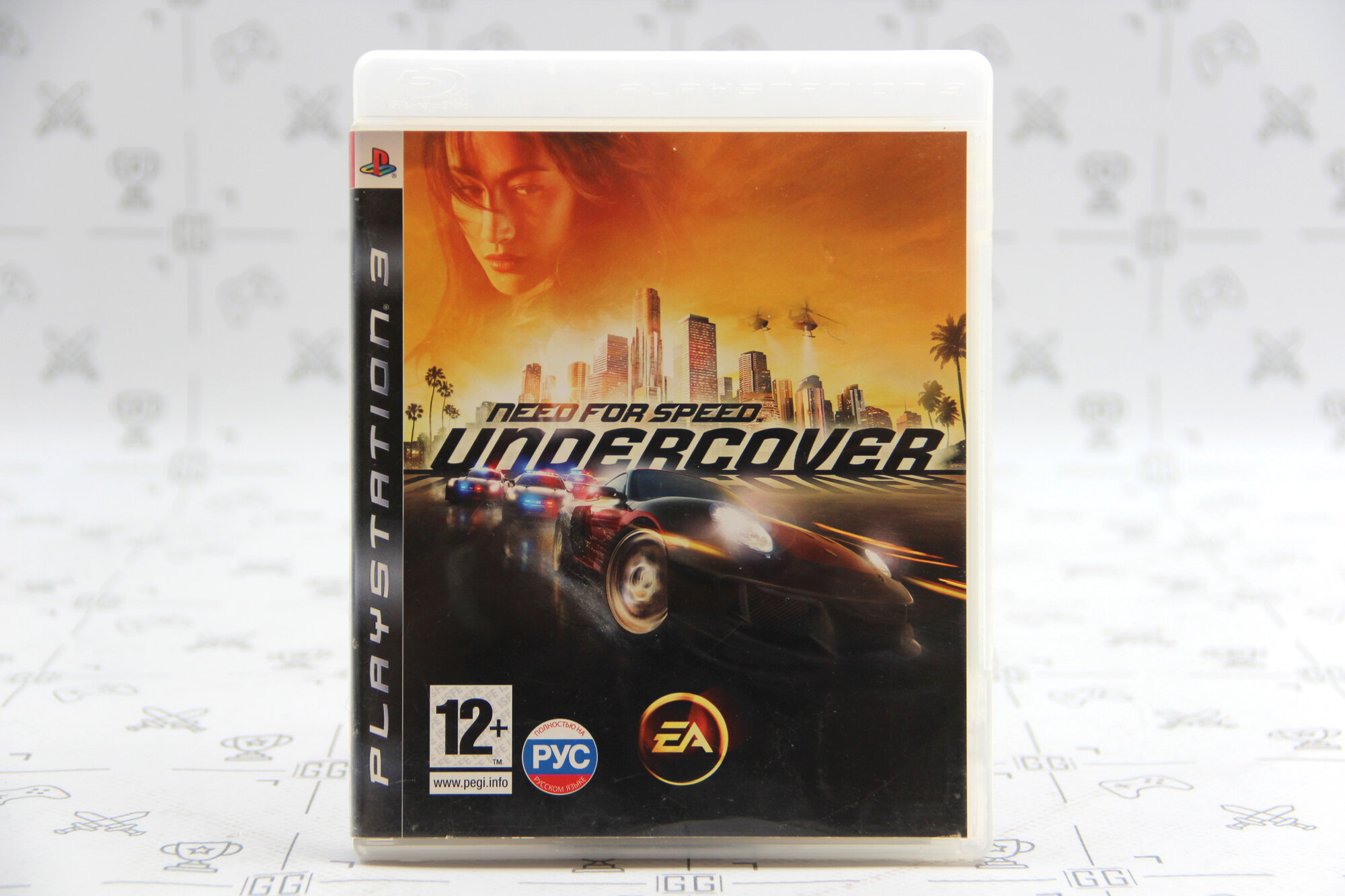 Игра Need for Speed Undercover, PlayStation 3, русские субтитры, гонки Б/У