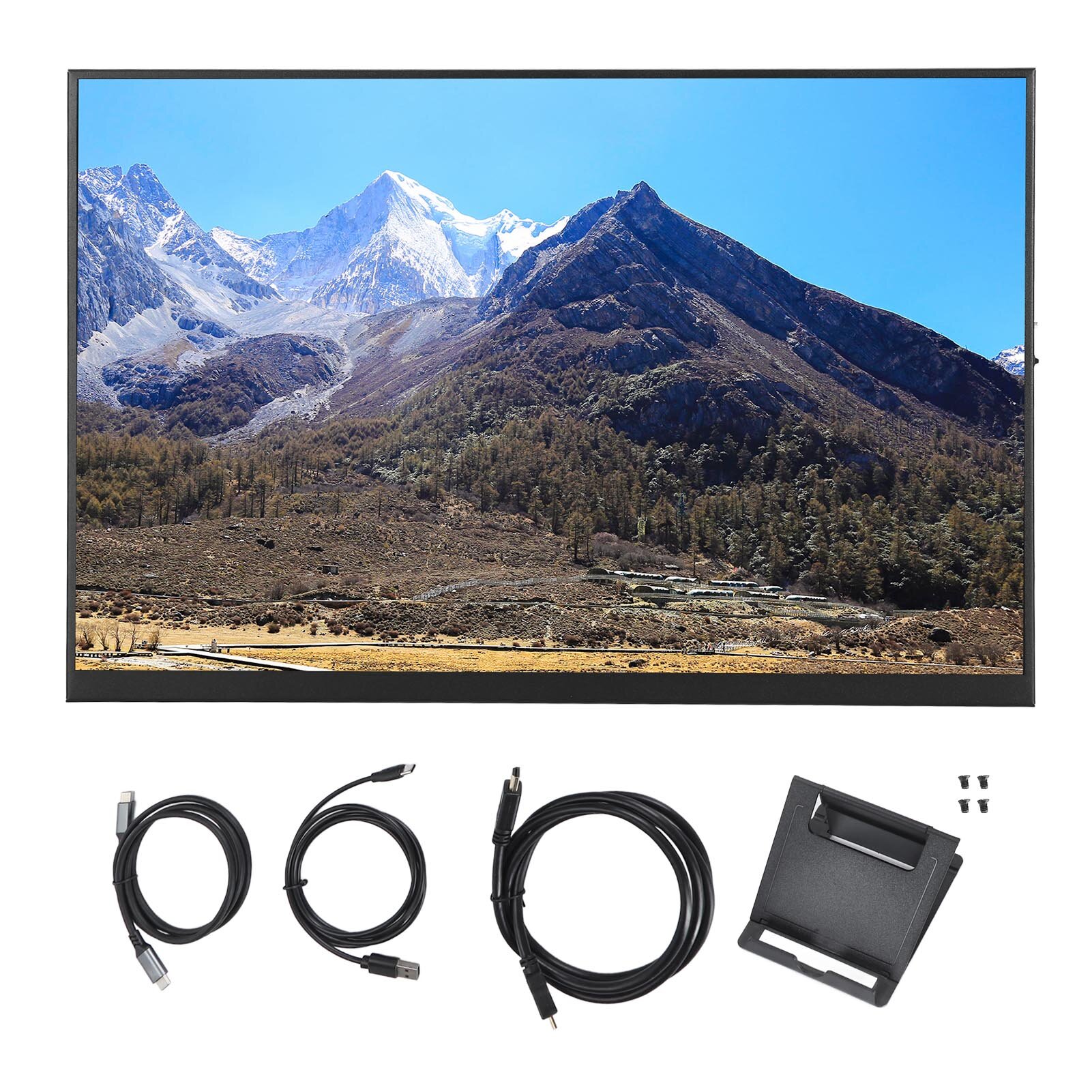 Портативный игровой монитор 120 Гц, 18 дюймов, 1920x1200, HDR, тип C, мультимедийный интерфейс HD для ноутбука, ПК, телефона, крепление VESA