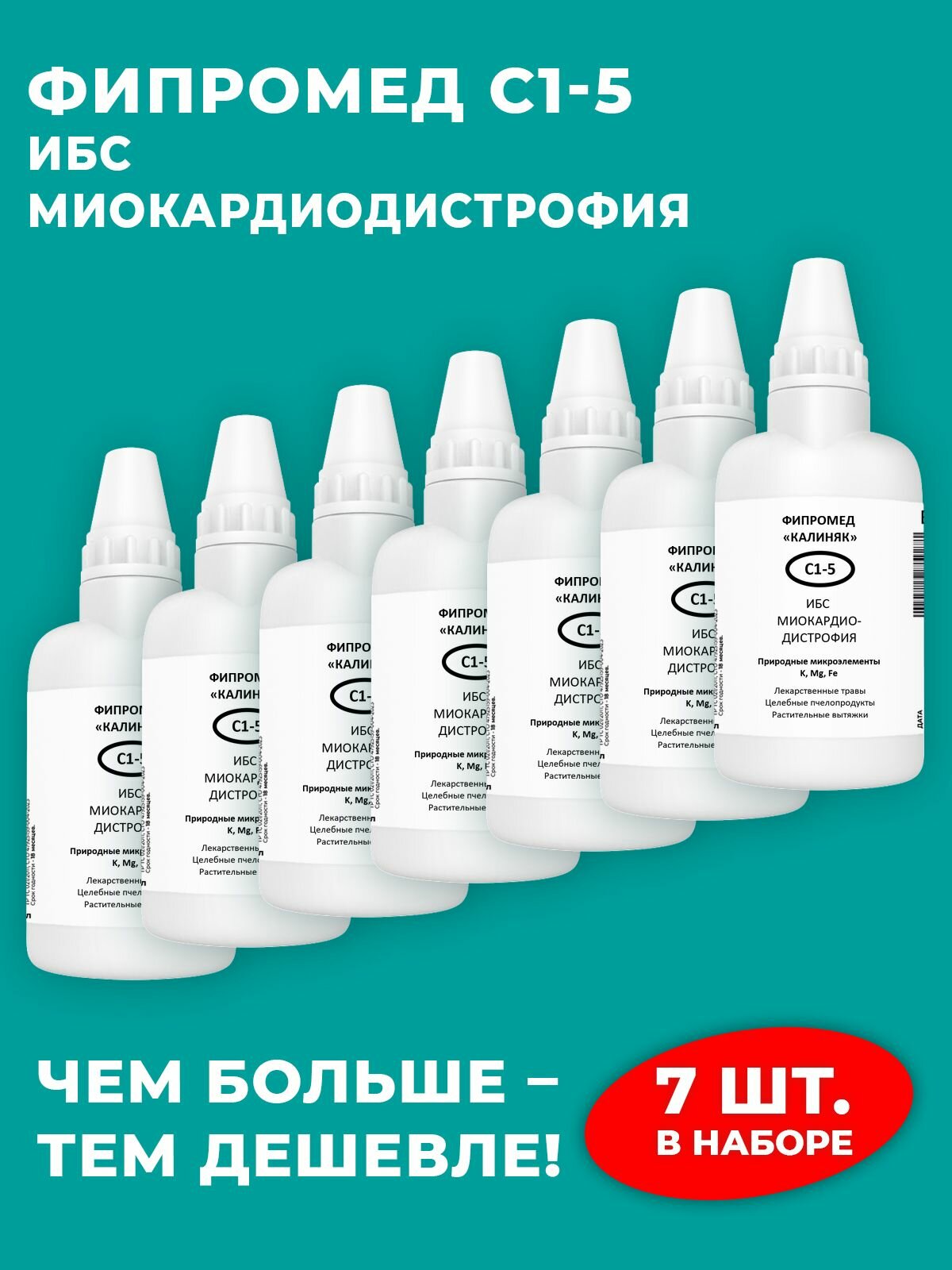 Фипромед С1-5 ИБС, Миокардиодистрофия