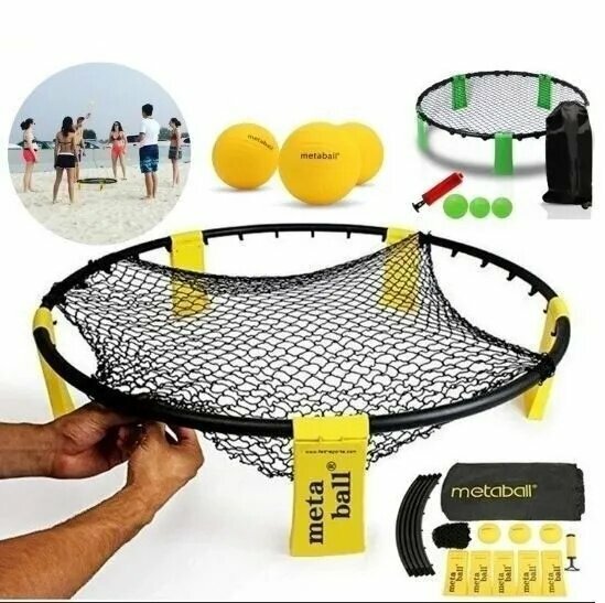 Spikeball спайкбол / спортивный игровой набор с мячом / Мини волейбол пляжный