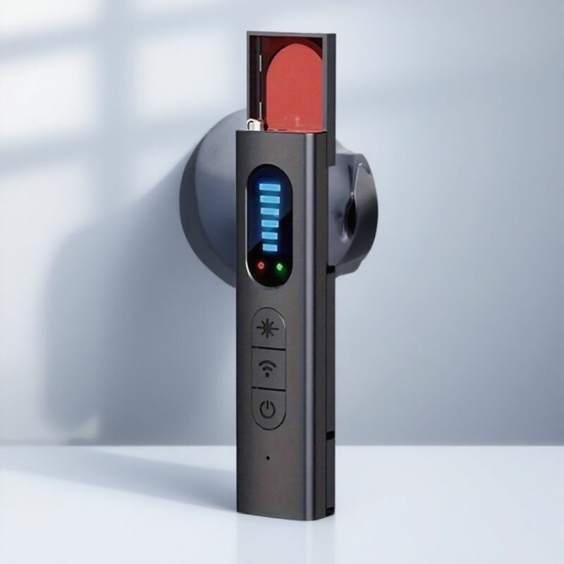 Детектор скрытых камер: против шпионов, сканер сигналов RF, защита от слушающих устройств и GPS трекеров