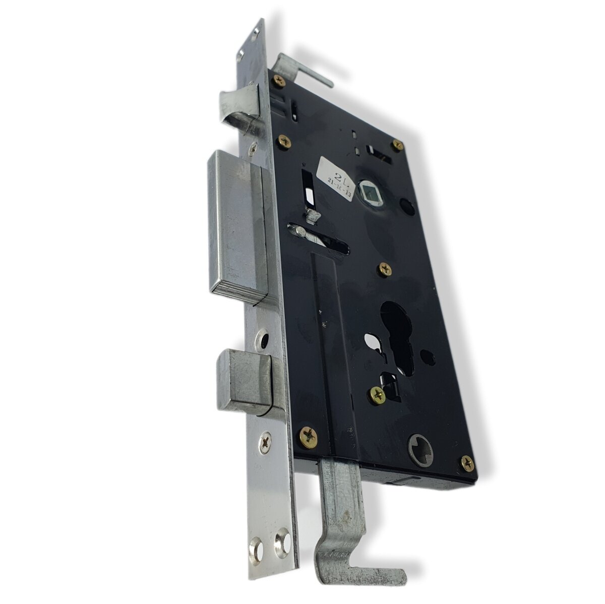 Корпус врезного замка 2524-1Р Стандарт прямоугольный ригель+задвижка, левый