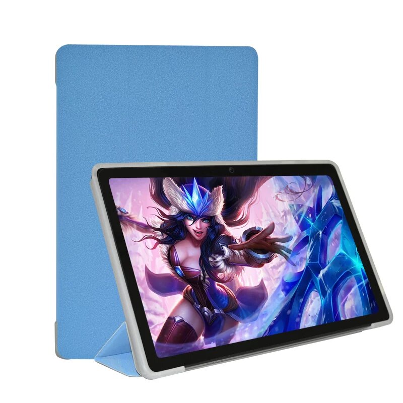 Coolby Magic iPlay 50 Pro ультратонкий складной чехол-подставка синий со стилусом