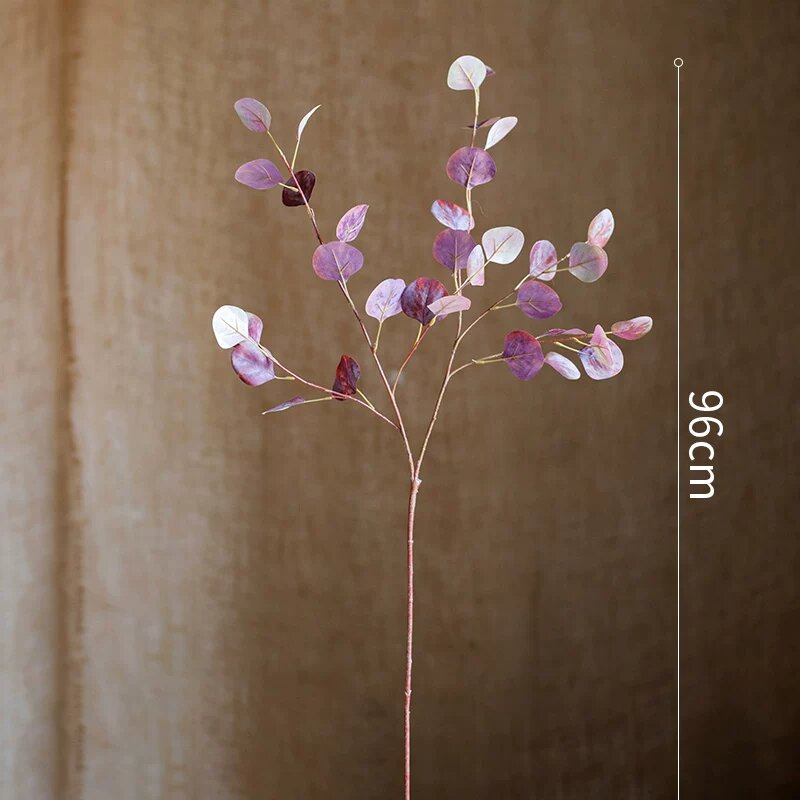 Искусственные листья эвкалипта осенних оттенков, имитация зелени, листья эвкалипта, набор для создания туманного