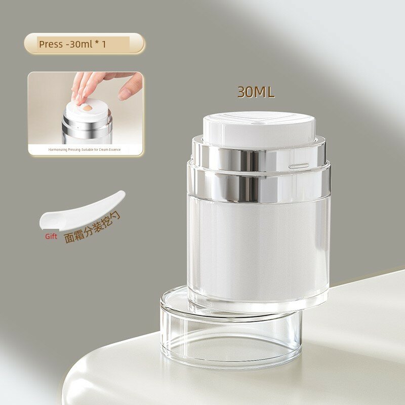 Вакуумная бутылка для крема 30ML для подзарядки крема, регулируемый насос
