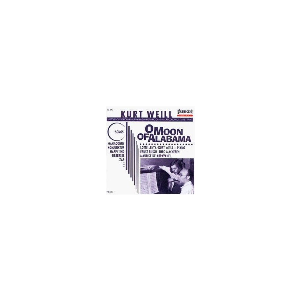 Диск Kurt Weill (1900-1950) - Songs (1 CD)