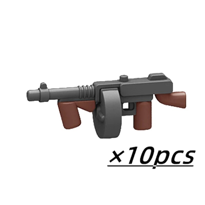 Мини-пистолет ППШ, 10 шт, WQD-SW0009-10PCS