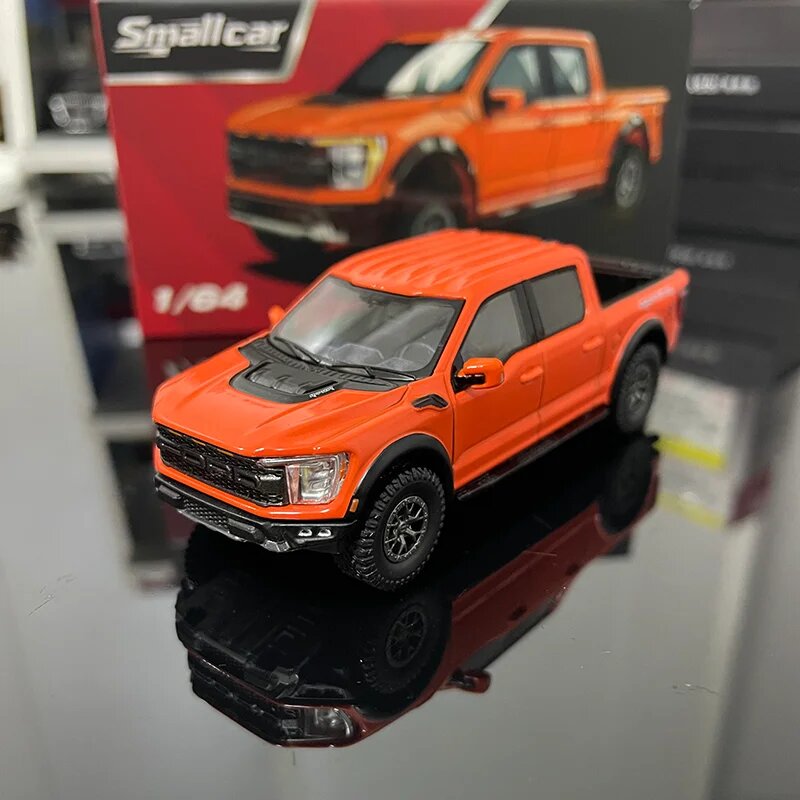 Smallcar Ford F150 Raptor 1:64, оранжевый