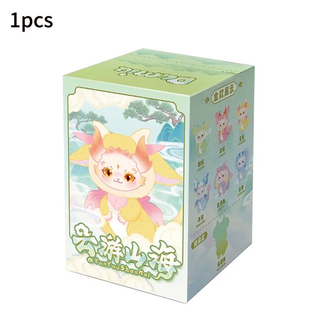 Мягкая игрушка Maytree Doll Dumia в закрытой коробке, 23 см, серия «Облака и туман: Горы и море» — подарочная коллекция мягких игрушек-сюрпризов.