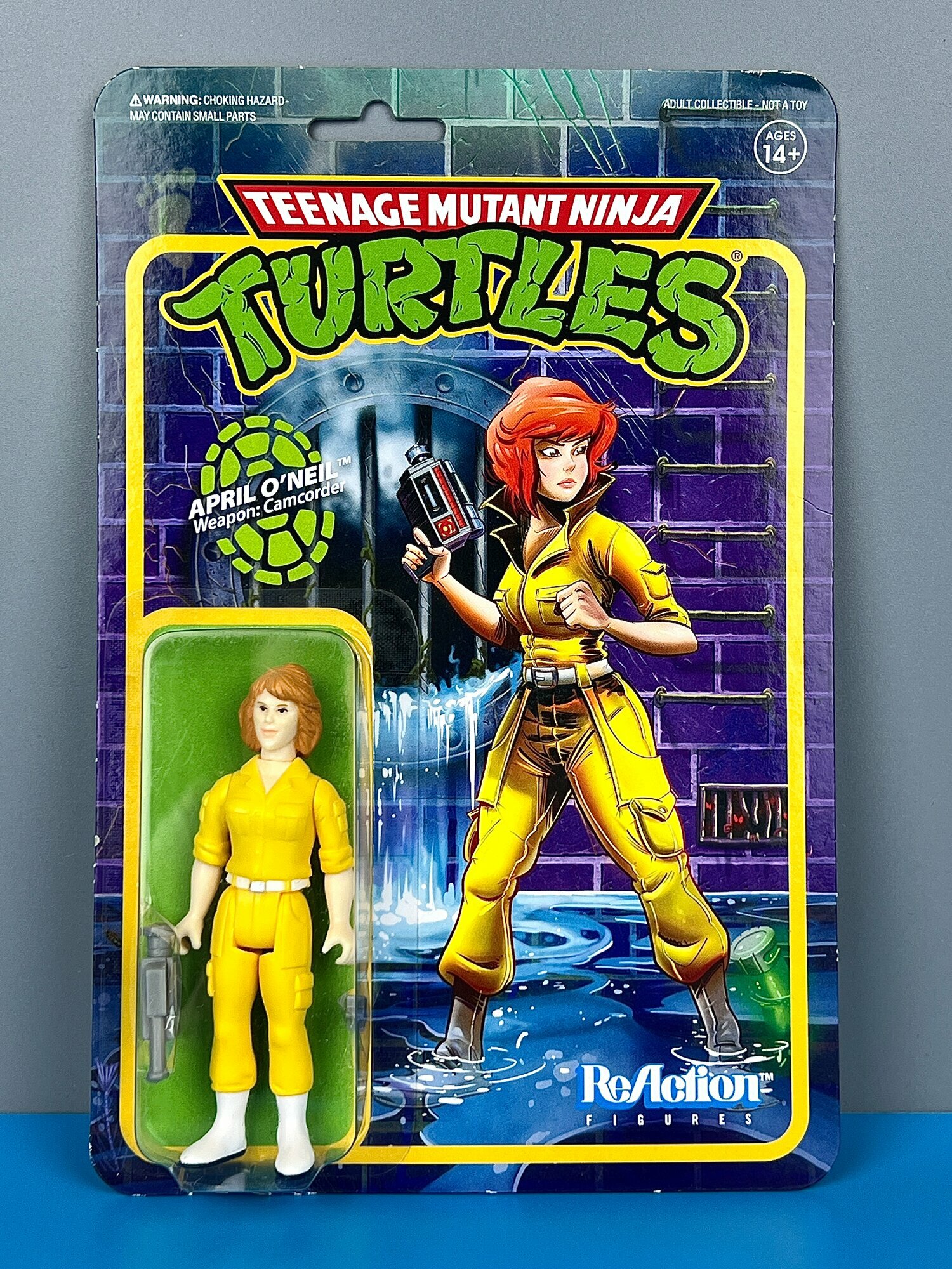 Фигурка April O'Neil, Teenage Mutant Ninja Turtles, TMNT / Super7, ReAction / Эйприл О'Нил, Черепашки ниндзя, тмнт