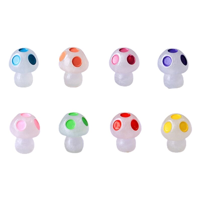 Миниатюрные светящиеся грибы