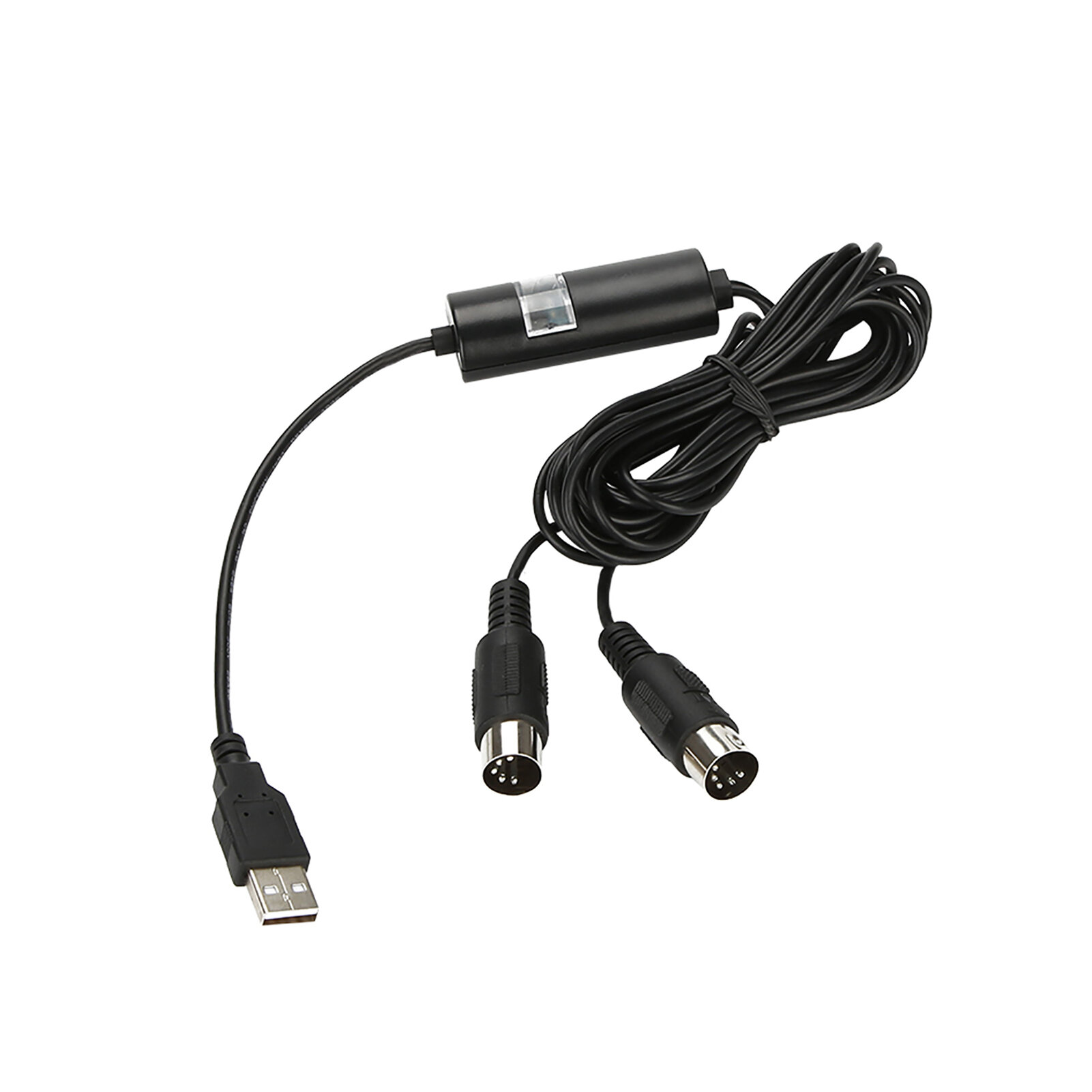 Universal MIDI TO USB в Out Cable Converter Line Светодиодный индикатор электронной музыки аксессуары