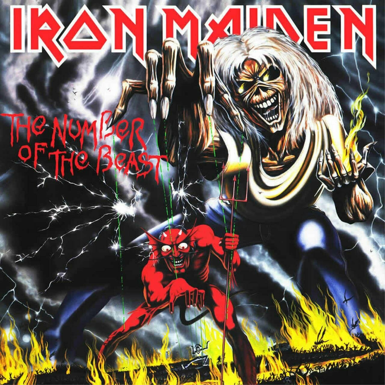 Виниловая пластинка Iron Maiden - The Number Of The Beast