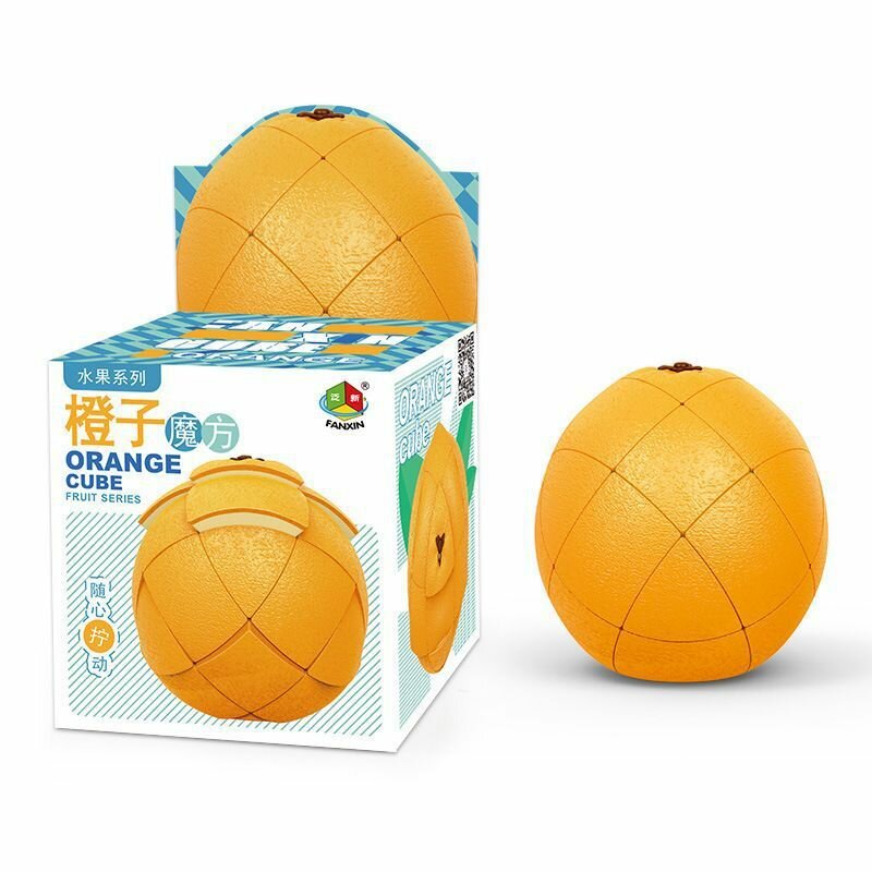[Pan New Fruit Rubik's Cube Series] Банан, лимон, персик, груша, апельсин, чужой, детский кубик Рубика третьего порядка