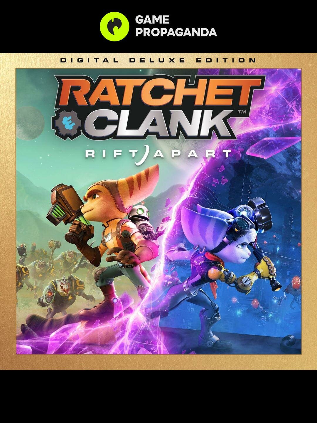 Игра Ratchet & Clank: Rift Apart Digital Deluxe Edition PS5 + 51 TRY на баланс PSN. Турция. Цифровая версия