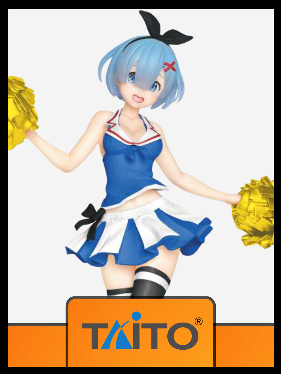 Оригинальная фигурка Rem от Taito из аниме Re: Zero / Рем «Жизнь в альтернативном мире с нуля» 23 см