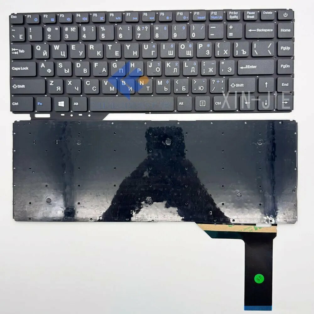 Новая клавиатура для DIGMA EVE 15 C413 ES5059EW C407 ES5054EW C419 ES5065EW Черная клавиатура без подсветки