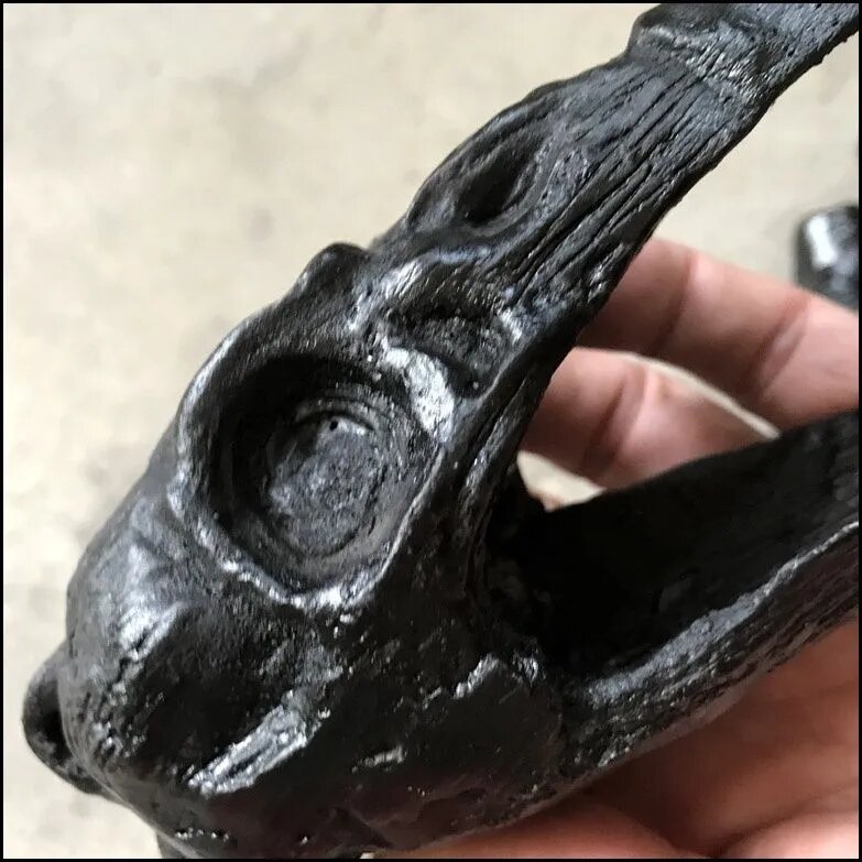 Ворона голова птицы ацтекский свисток смерти/aztec death whistle 1pc