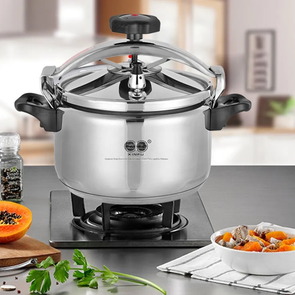 Скороварка XINFU из нержавеющей стали, 11 л, 28 см, для всех типов плит