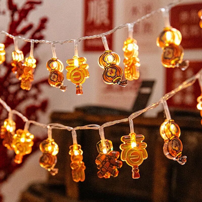 Светодиодные гирлянды "Китайский Новый Год", 10 штук 1set Style A