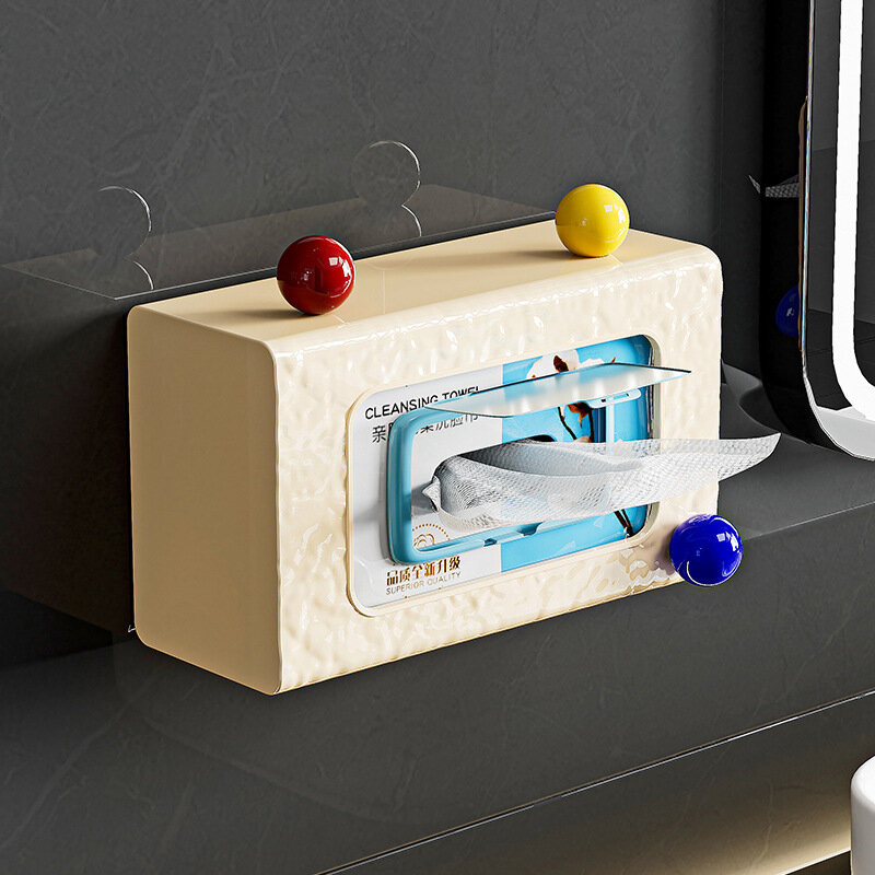 Коробка для влажных салфеток, настенная коробка для бумажных полотенец, коробка для хранения полотенец без сверления, коробка для туалетной бумаги в ванной и кухне