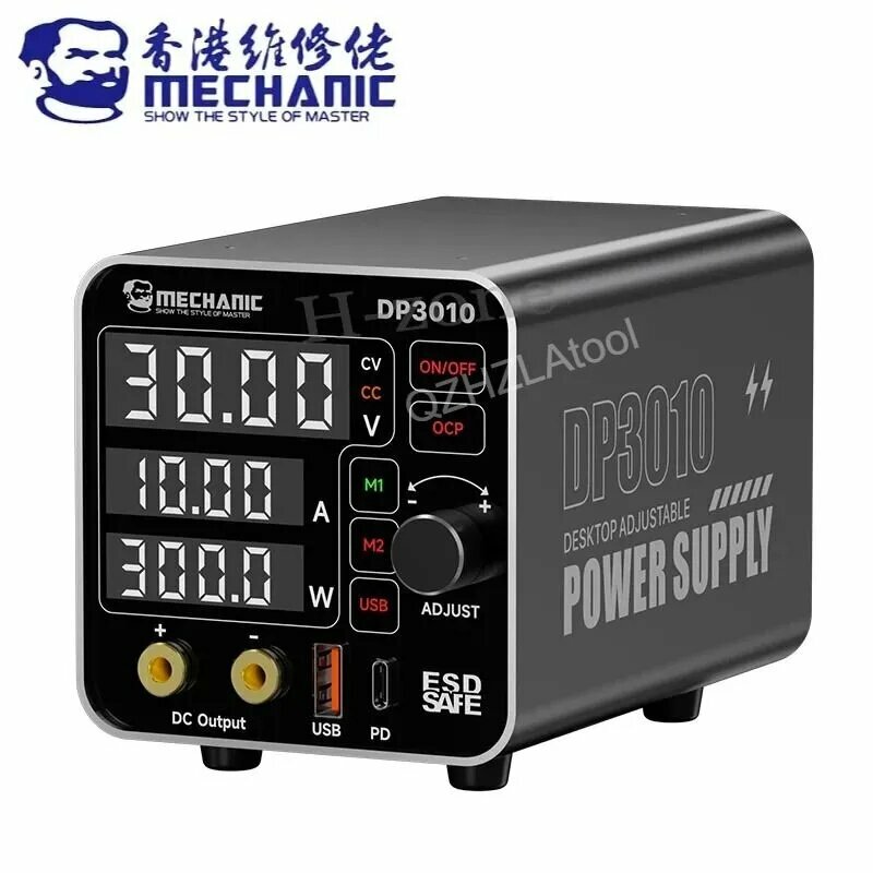 MECHANIC DP3010 300 Вт Миниатюрный Интеллектуальный Регулируемый Блок Питания. Включение Одним Нажатием Для Тестирования Материнской Платы.