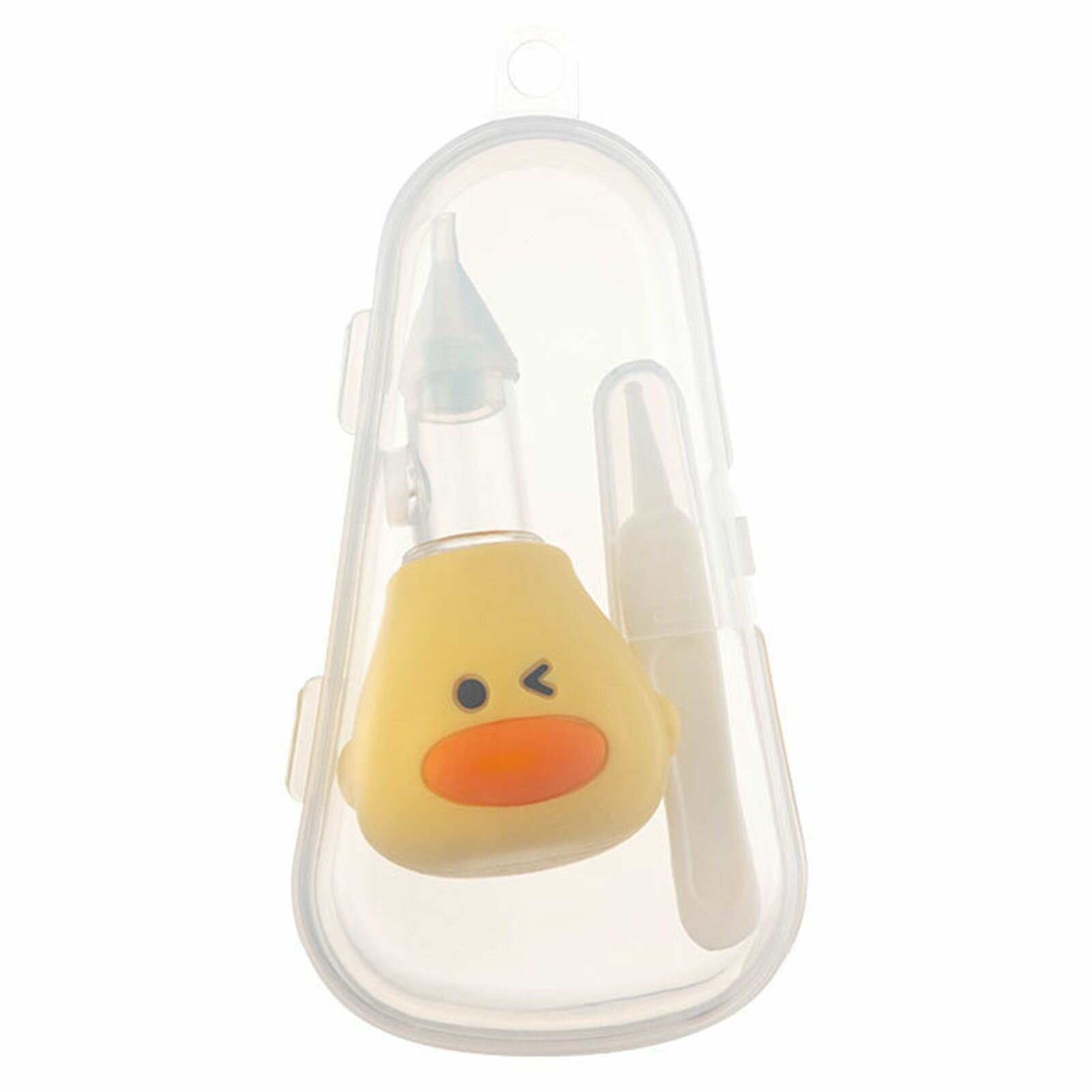 Детский назальный аспиратор ручной желтый