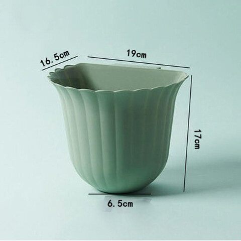 Креативное настенное мусорное ведро в форме цветка, маленького размера, для дверцы кухонного шкафа, подвесное, экономит