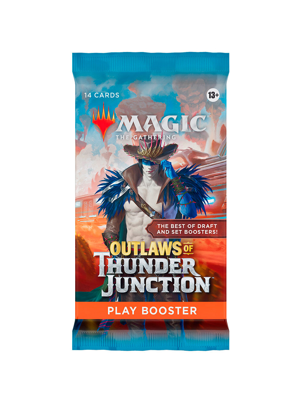 Настольная игра Wizards of the Coast Outlaws of Thunder Junction: Плэй-бустер для Magic: The Gathering 13 лет