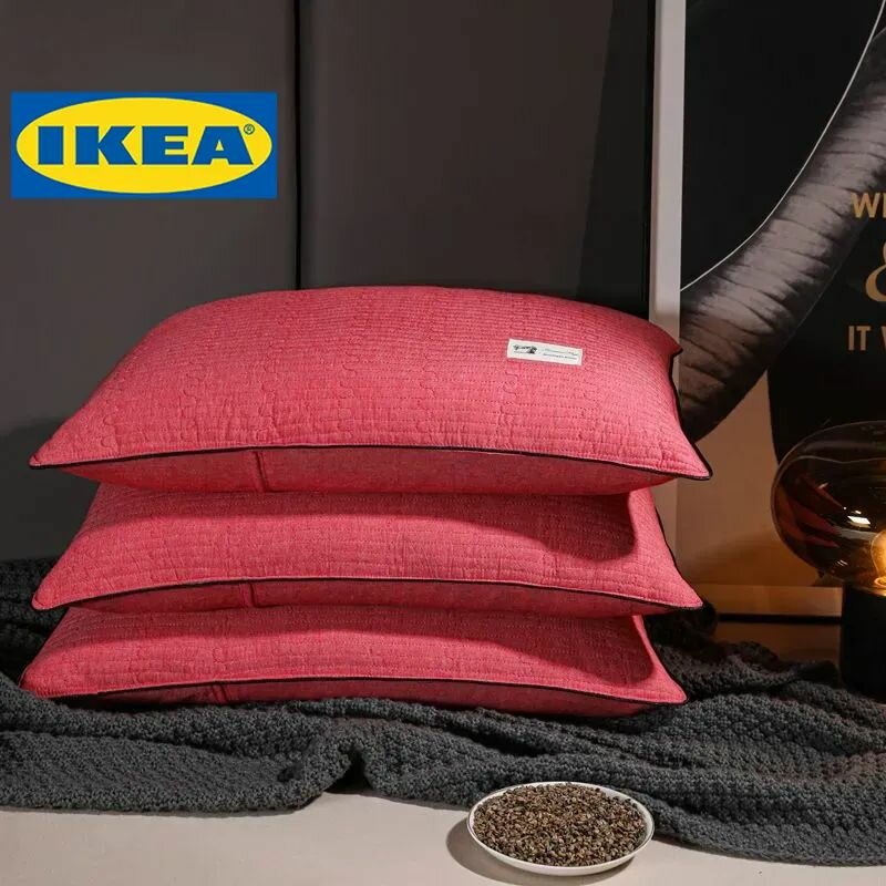 Подушка с начинкой из цельной гречки 50*70.