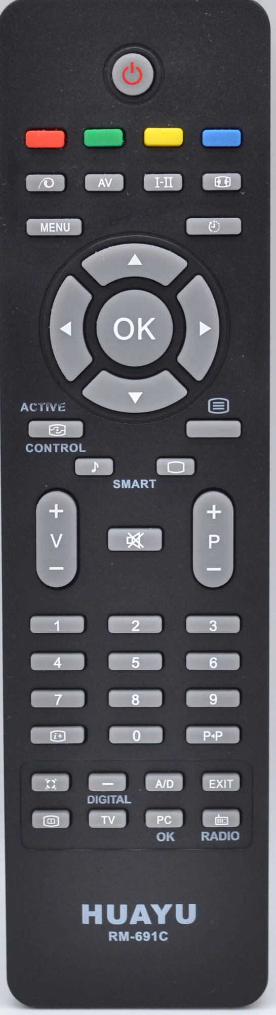 Пульт дистанционного управления для телевизоров Philips, универсальный RM-691C