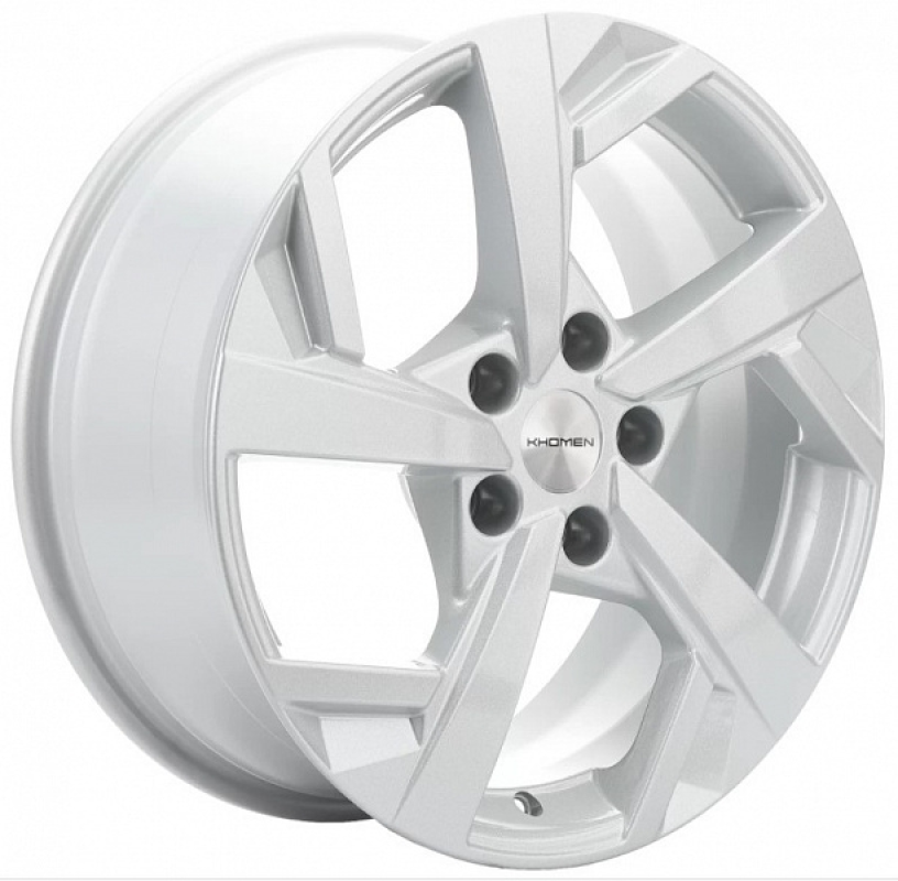 Диск колесный Khomen Wheels KHW1712 (Tiguan) 7,0x17 5x112 Dia57.1 ET43 цвет F-Silver