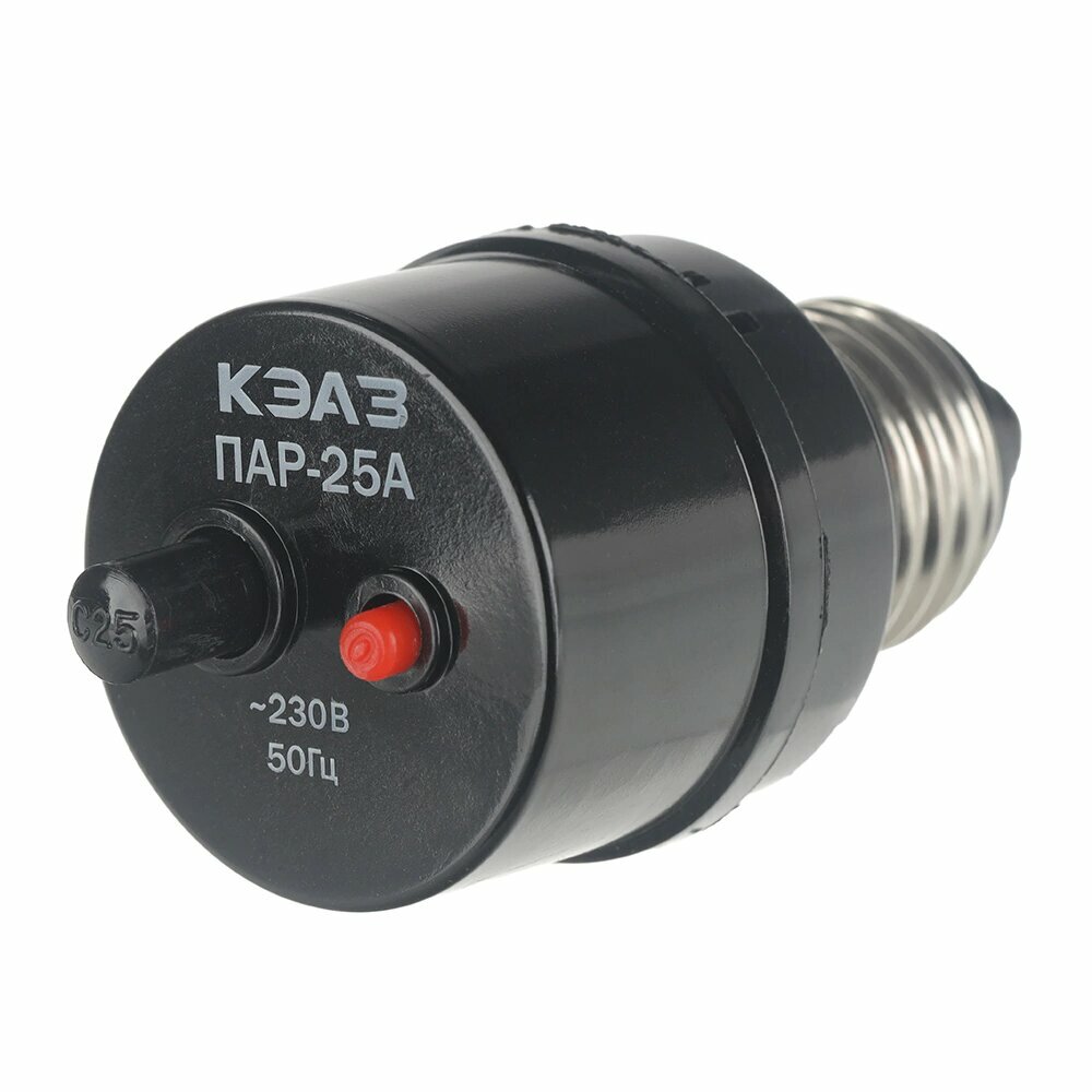 Предохранитель автоматический КЭАЗ "Пробка", 25 А, цоколь Е27