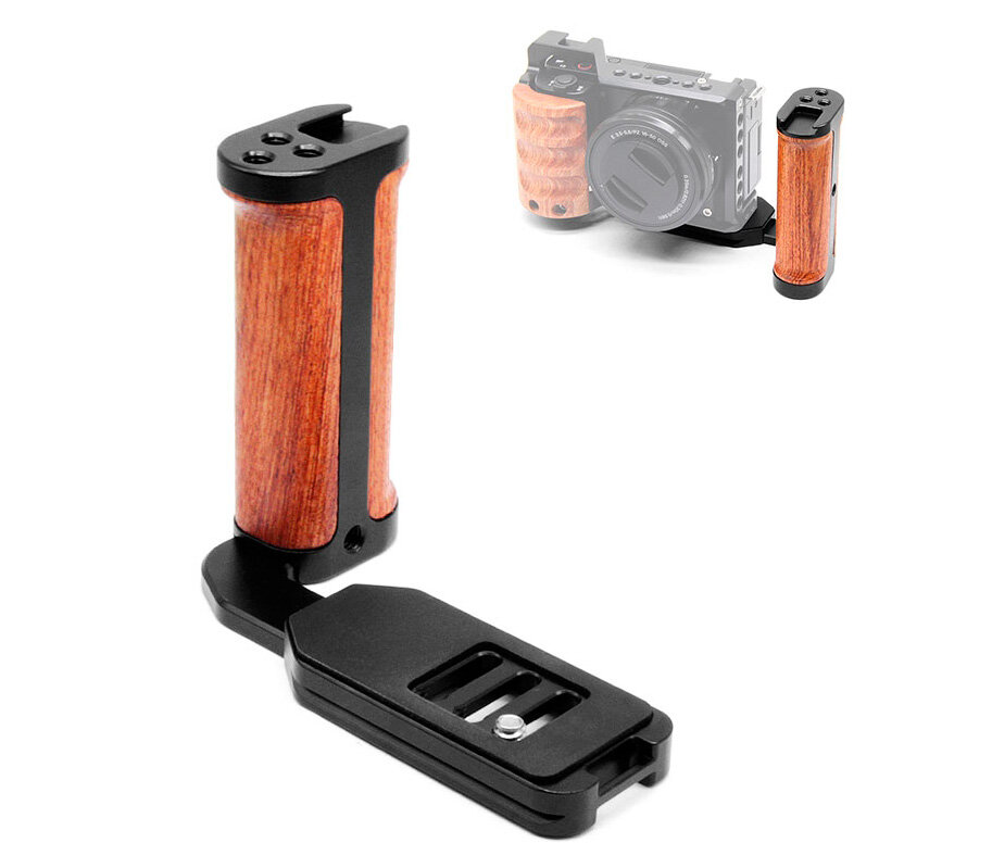 Боковая рукоятка Puluz PU3122, дерево