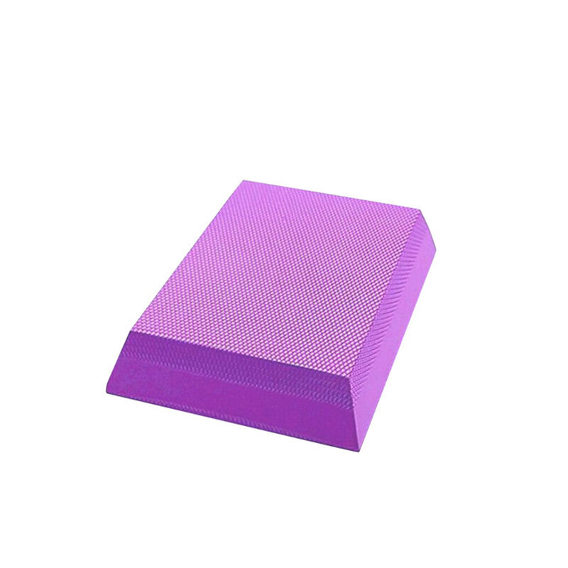 Трапециевидный балансировочный мат, мягкий TPE, оборудование для йоги и фитнеса, нескользящая подушка для пилатеса, мат для коленей, однослойный, дропшиппинг