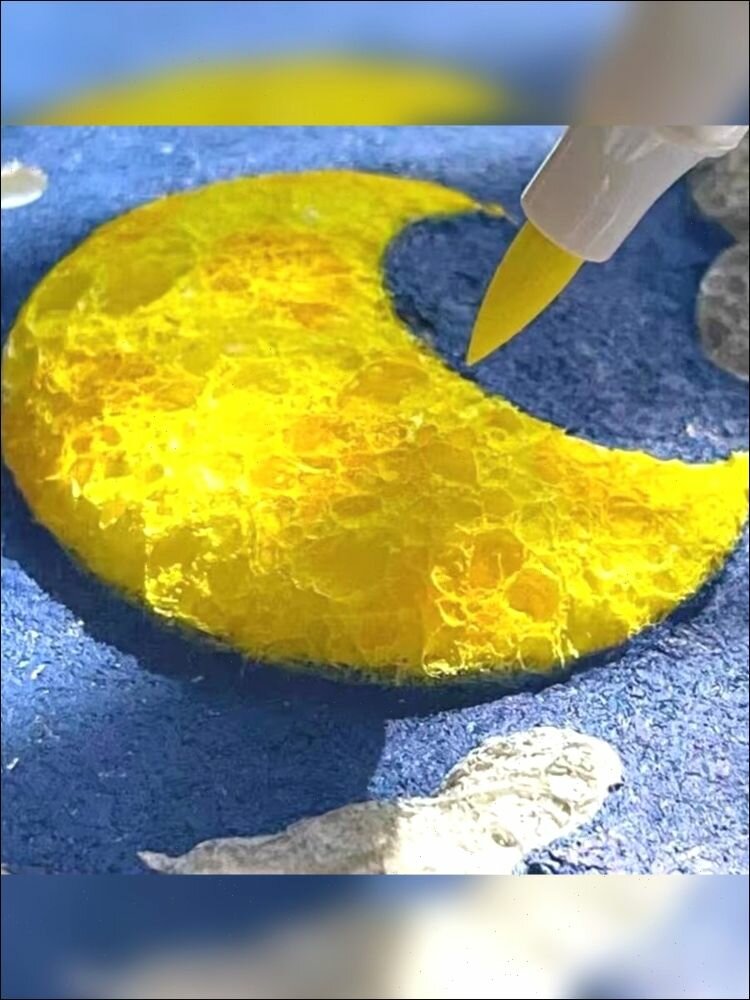 Целлюлозная текстурная бумага для рисования 10 круглых листов набор для живописи с 5 лет