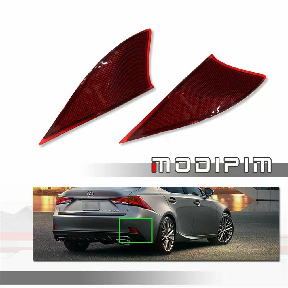 Корпуса отражателя заднего бампера для Lexus IS250 IS300 IS350 IS200t IS-F 2014 2015 2016 2017 2018 2019 2020 Автомобильные аксессуары