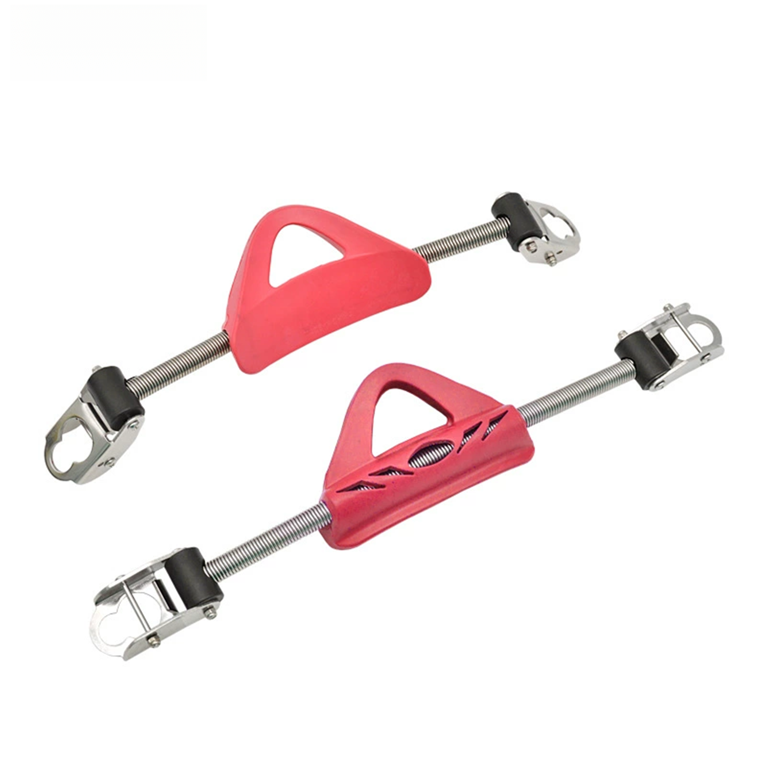 Ремень для ласты Двухцелевого Стальной Ремень для ласты Открытая пята С пружиной Совместимый с Jet Fin Четырехлинейный OMS Фиксирующий Ремень Материал пружинной стали 304 Материал зажимов 316 Сталь Пластик Материал ручки EPDM Размеры XS S M L 1 Пара