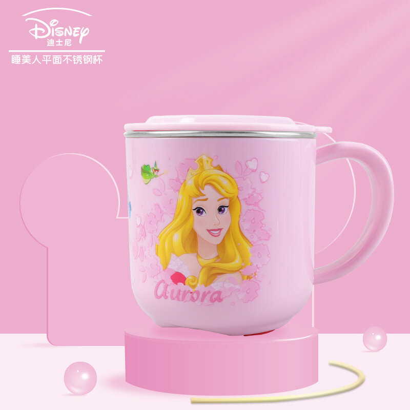 Детская стальная кружка для воды, кружка для питья для детей, антиударная домашняя кружка для молока, набор детской посуды