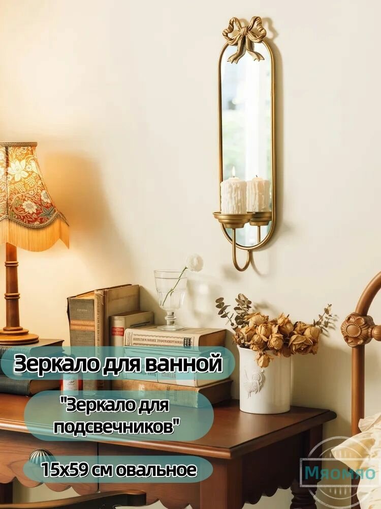 Зеркало для подсвечников