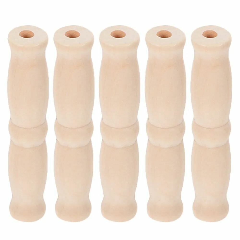 Деревянные Ручки, Для Ведер и Корзин, 5 Штук, Эко-Материал