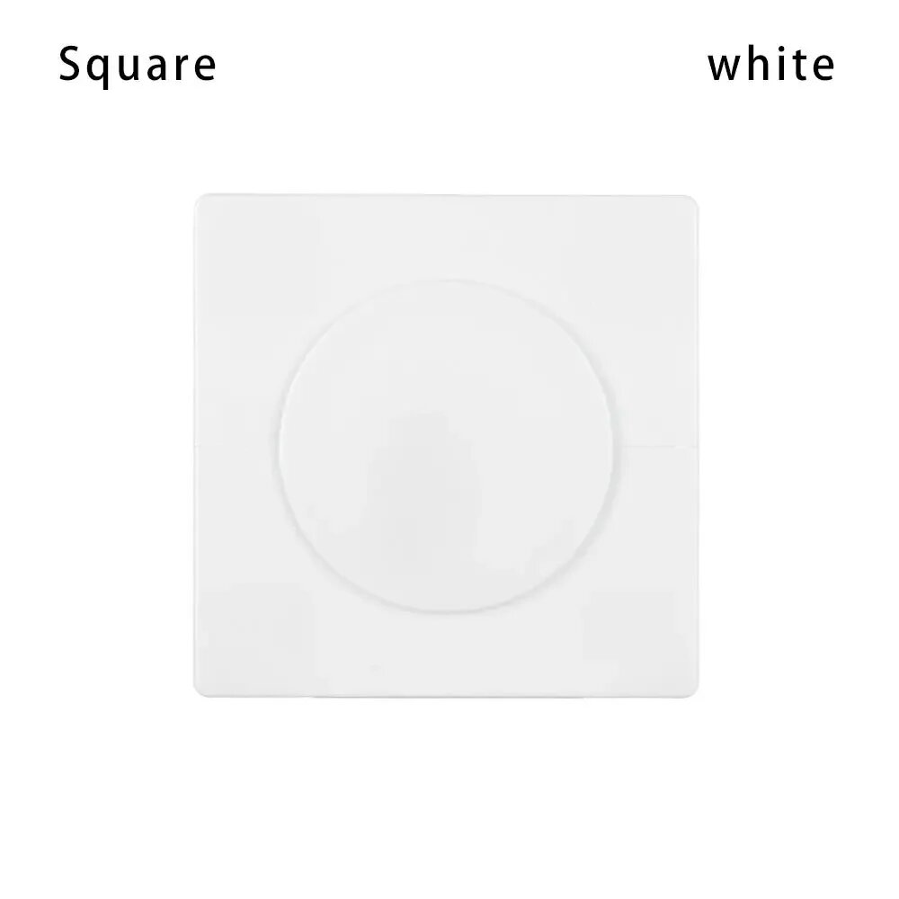 Настенное отверстие, декоративная пластиковая крышка, круглая, квадратная, отверстие для кондиционера, декор для душа, кухонного смесителя, труба, фланец, настенные крышки