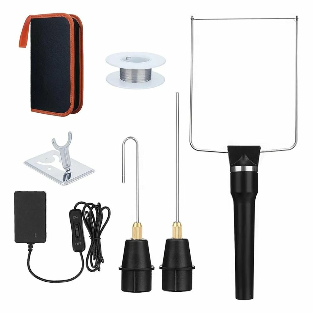 Набор инструментов для резки пенопласта, нож для горячей проволоки, 3 ручки для резки, ручная работа, вилка ЕС