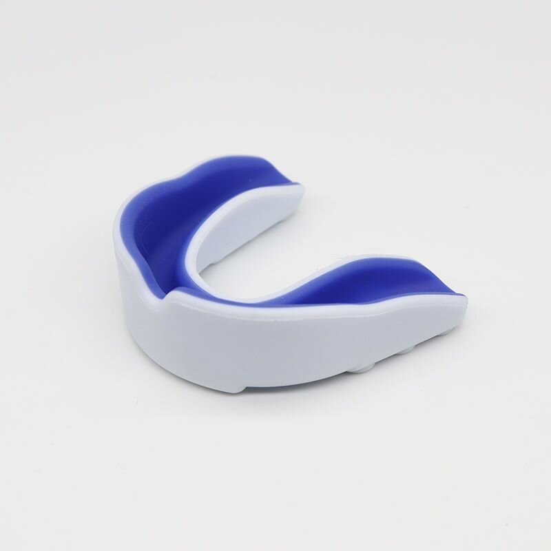 Тхэквондо Санда Боевые искусства Бокс Спортивный капа для взрослых Односторонняя двухцветная капа Защитный чехол для зубов с коробкой