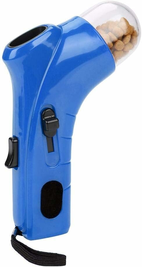 DINGXIAN Интерактивный катапульт для лакомств собак и кошек, синий