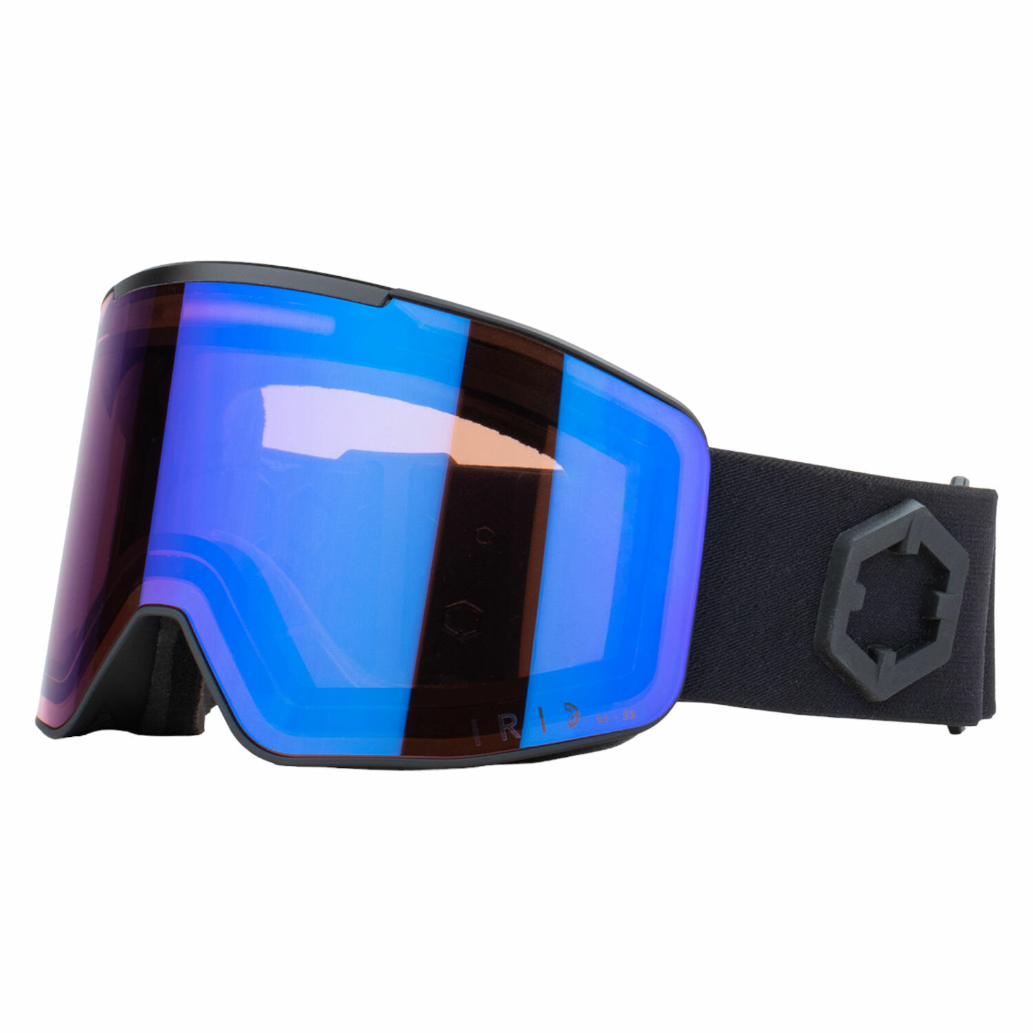 Маска горнолыжная Out Of Electra 3 Black/Irid Blue S1-S3