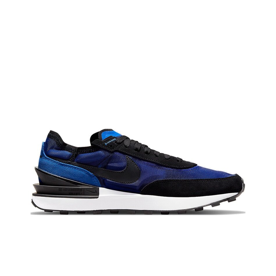 Кроссовки NIKE Waffle One, размер EU 46 стопа (30CM), black/blue — фото 1