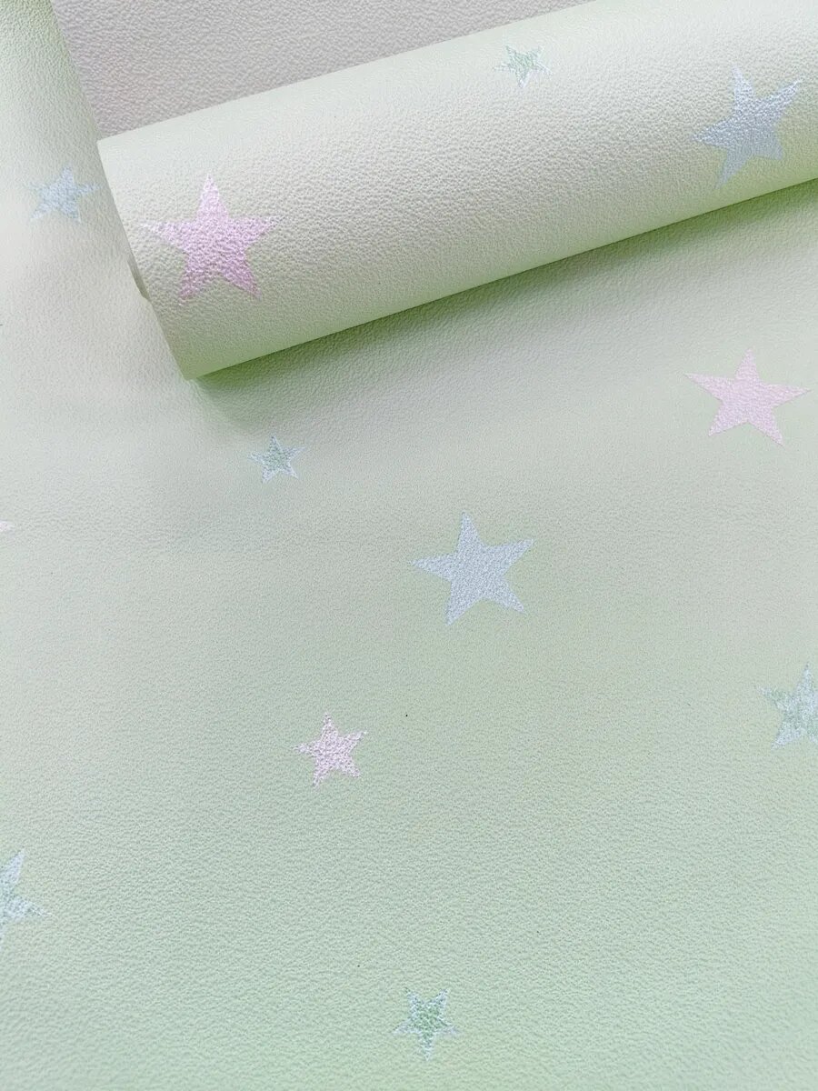 Обои бумажные 0,53м в детскую комнату с рисунком